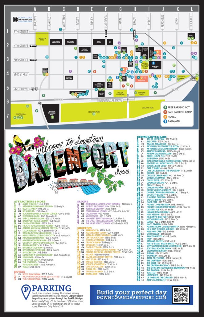Map Of Downtown Davenport 2024 CornCon Cybersecurity Conference Map Of Downtown Davenport 2024 CornCon Cybersecurity Conference